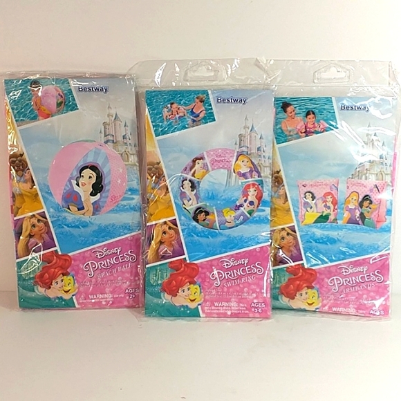 Best way | Swim | Disney Princess Swim Set Swim Ring Arm Bands Beach ...